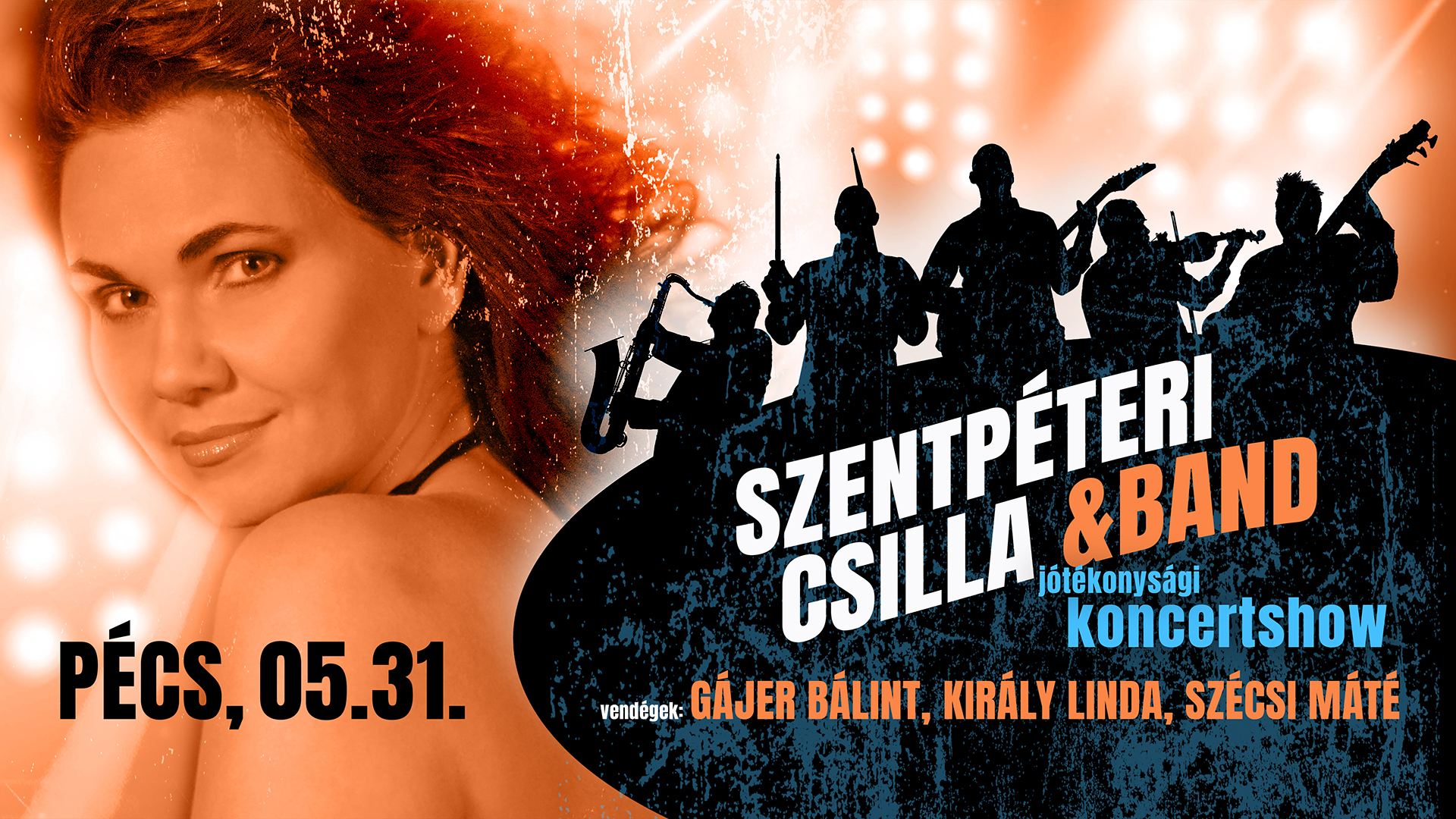 Szentpéteri Csilla & Band - jótékonysági gálakoncert - Kodály Központ