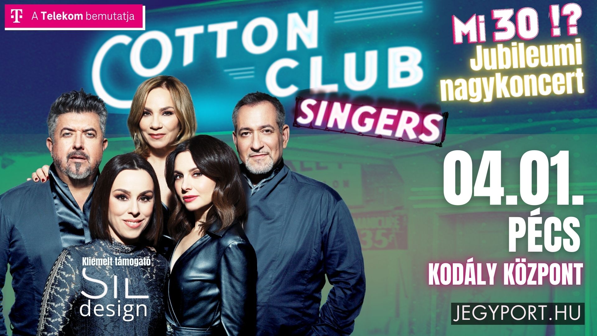 Mi 30!? - A Cotton Club Singers 30 éves jubileumi koncertje - Kodály ...