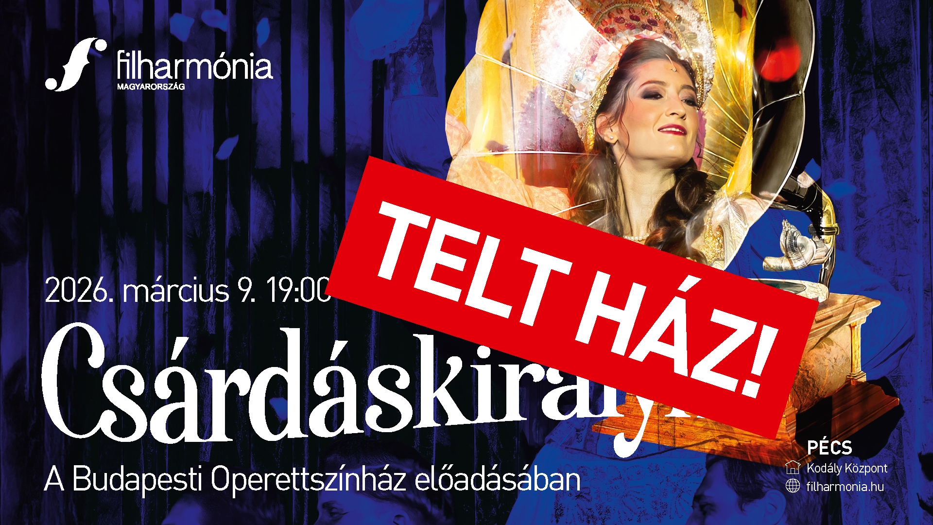 Csárdáskirálynő – A Budapesti Operettszínház előadása - Kodály Központ